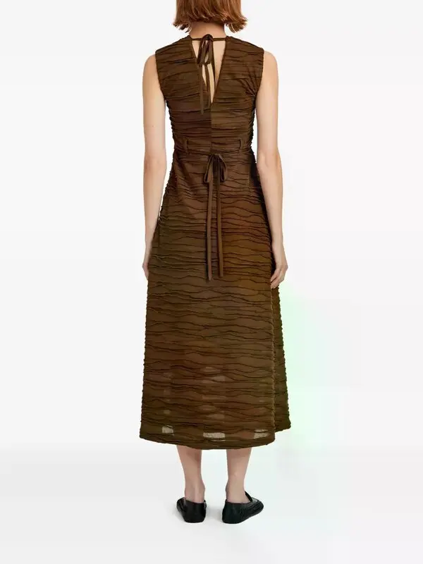 Proenza Schouler White Label Laura Midi Dress - Brown