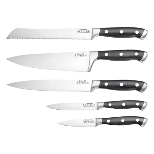 CUISINE::PRO Artisan Stahl 6-piece Knife Block