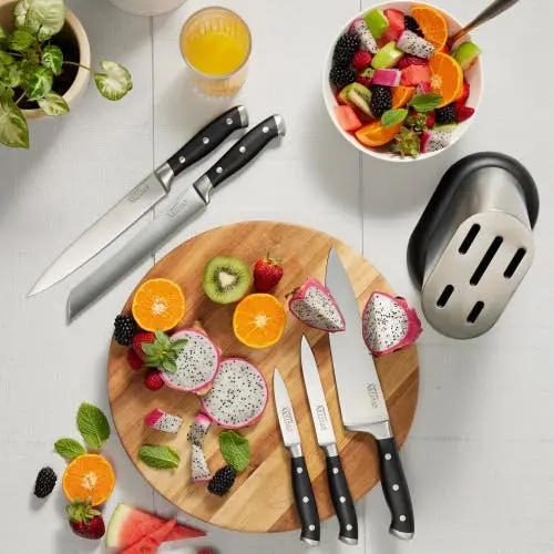CUISINE::PRO Artisan Stahl 6-piece Knife Block