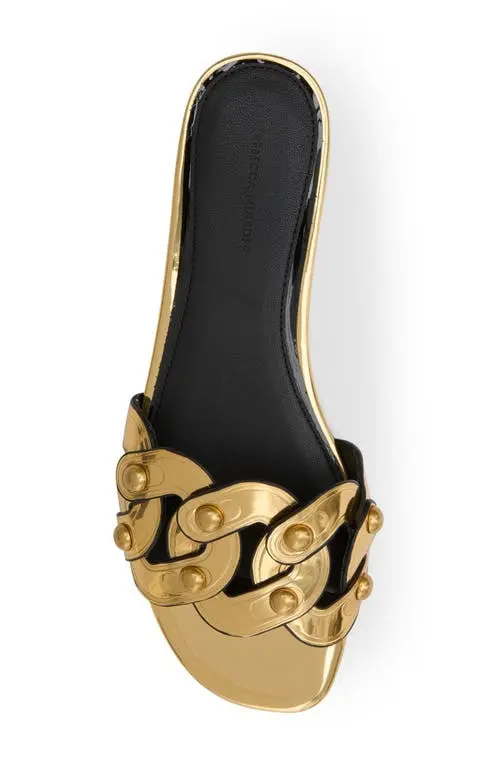 Rebecca Minkoff Chain Slide Sandal