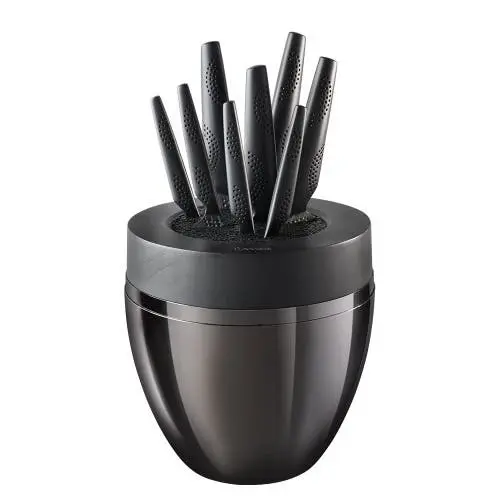 CUISINE::PRO Id3® Samurai The Egg 9-piece Knife Block