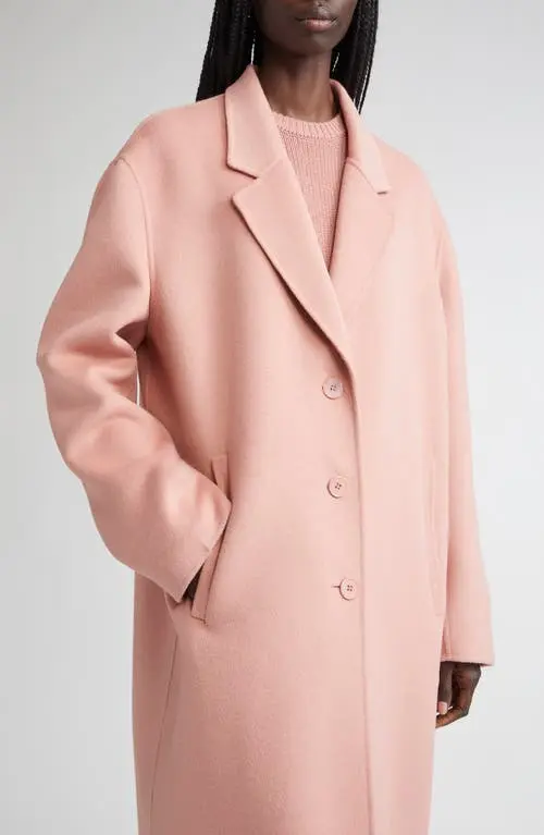 Michael Kors Slouch Virgin Wool Coat - Rosette