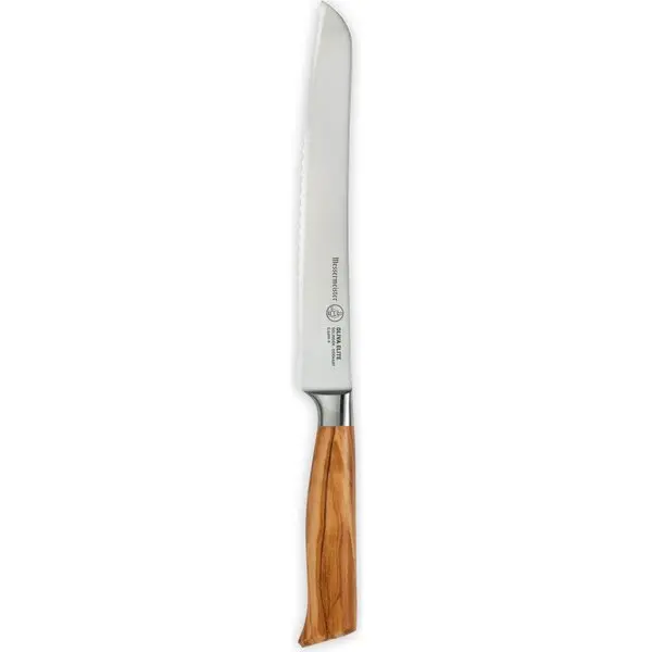 MESSERMEISTER Elite 9 Inch Scalloped Bread Knife - Oliva