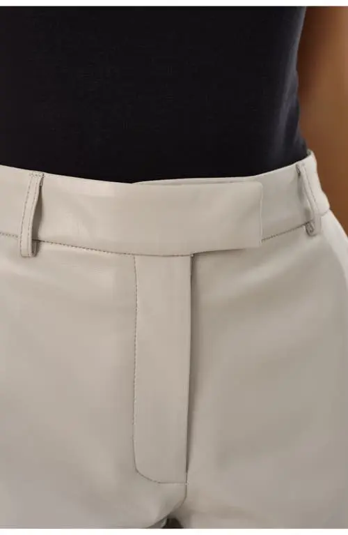 LAMARQUE Kaldie Recycled Leather Trouser Shorts