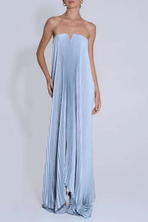 L'IDEE Black Tie Gown - Oyster