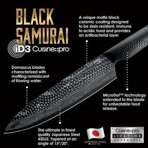 CUISINE::PRO Id3® Samurai 4-piece Steak Knife Set