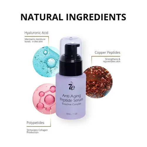 7E WELLNESS Revital C & Anti-aging Peptide Serum Bundle - None