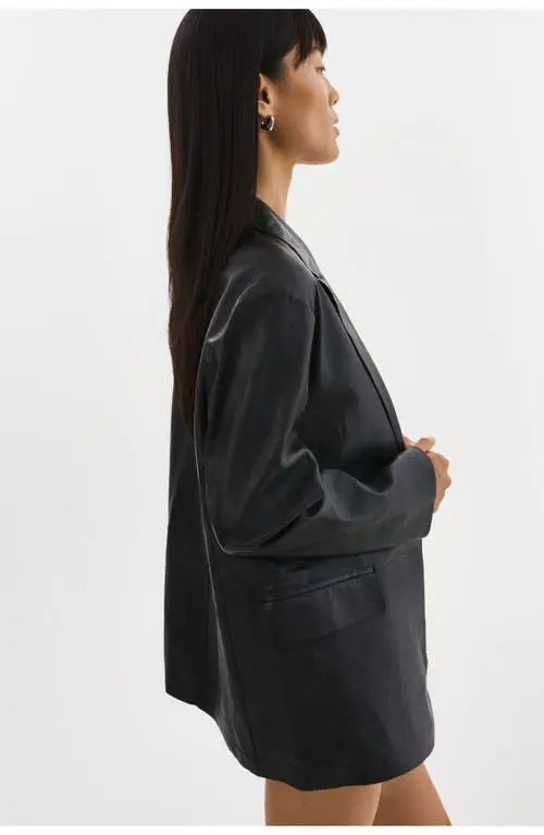 LAMARQUE Quirina Leather Blazer