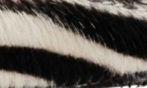 AUREUM Calf Hair Belt - Zebra