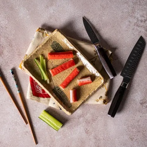 CUISINE::PRO Damashiro Emperor® 5" 'try Me' Santoku Knife