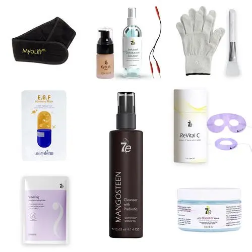 7E WELLNESS Myolift Wrinkle Erase Boost Kit | 2-week Intensive For Targeted Wrinkle Reduction | Ideal For Forehead, Eyes