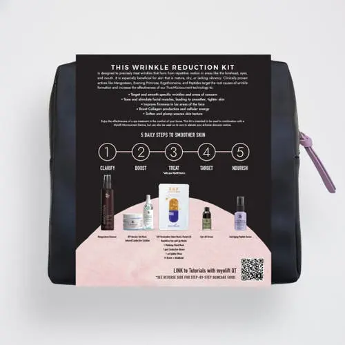7E WELLNESS Myolift Wrinkle Erase Boost Kit | 2-week Intensive For Targeted Wrinkle Reduction | Ideal For Forehead, Eyes