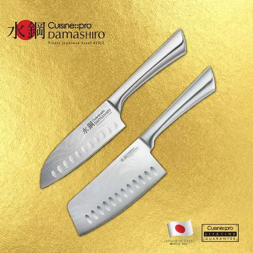 CUISINE::PRO® Damashiro® 4.5" Mini Santoku-cleaver