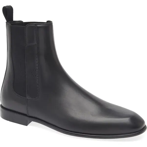 FERRAGAMO Angle Chelsea Boot - Nero