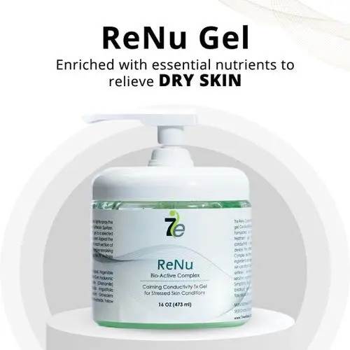 7E WELLNESS Myolift Renu Conductive Gel With Bio-active Complex - Green 16oz