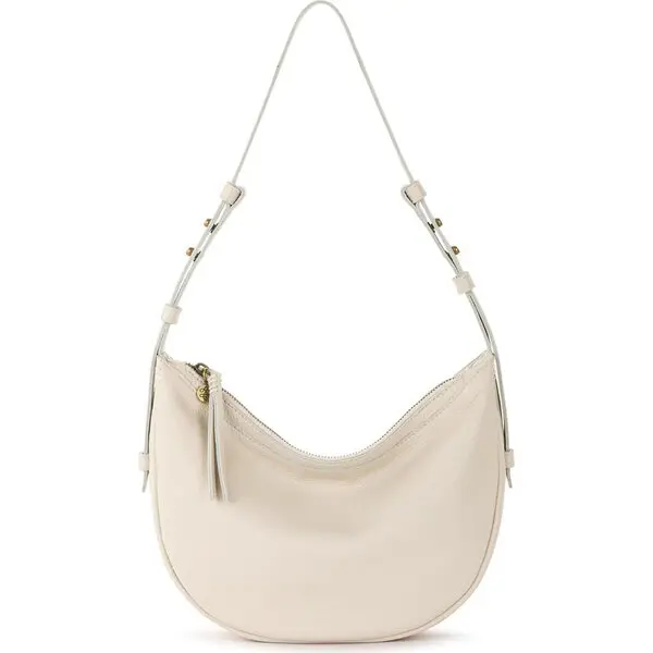THE SAK Tess Studded Leather Shoulder Bag - Stone