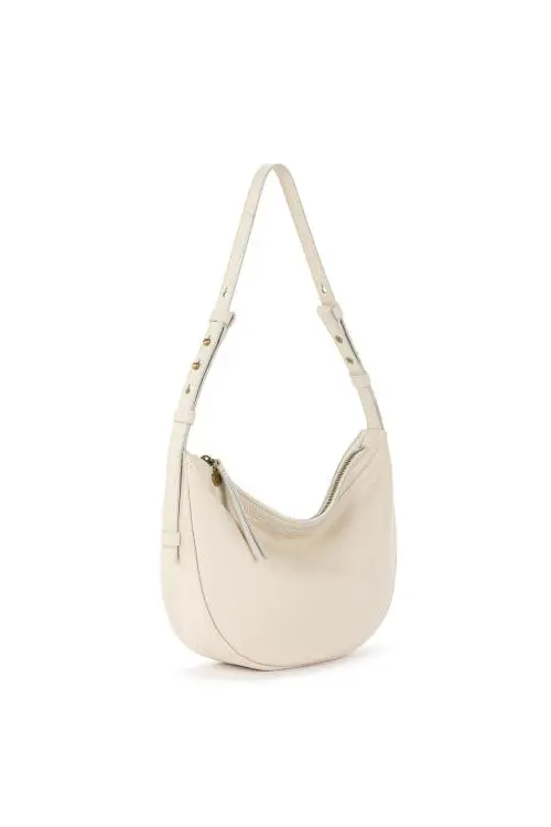 THE SAK Tess Studded Leather Shoulder Bag - Stone