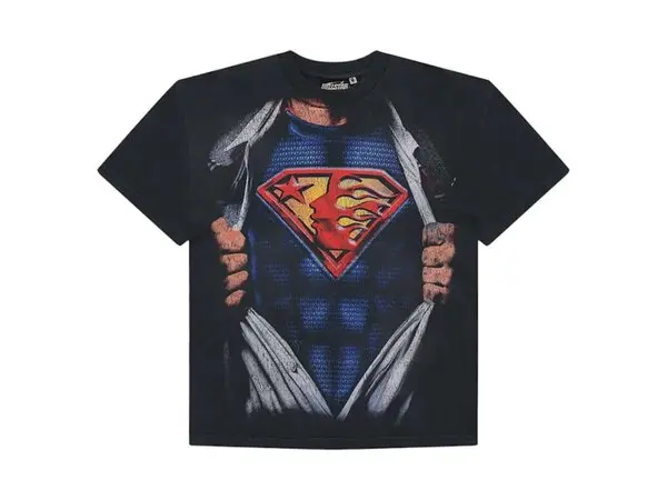 HELLSTAR Superman T-shirt - Black