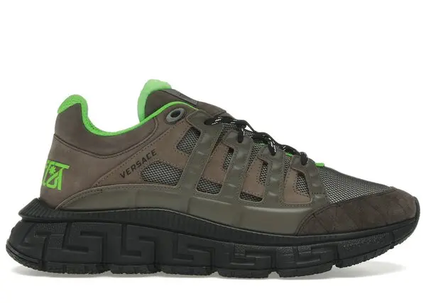 Versace Trigrecain Sneakers - Pepper/taupe