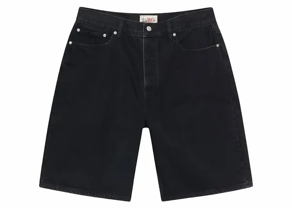 StÜssy Big Ol' Denim Short Wash - Black