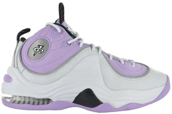 Nike Air Penny Ii Sneakers - Pure Platinum/black/urban Lilac