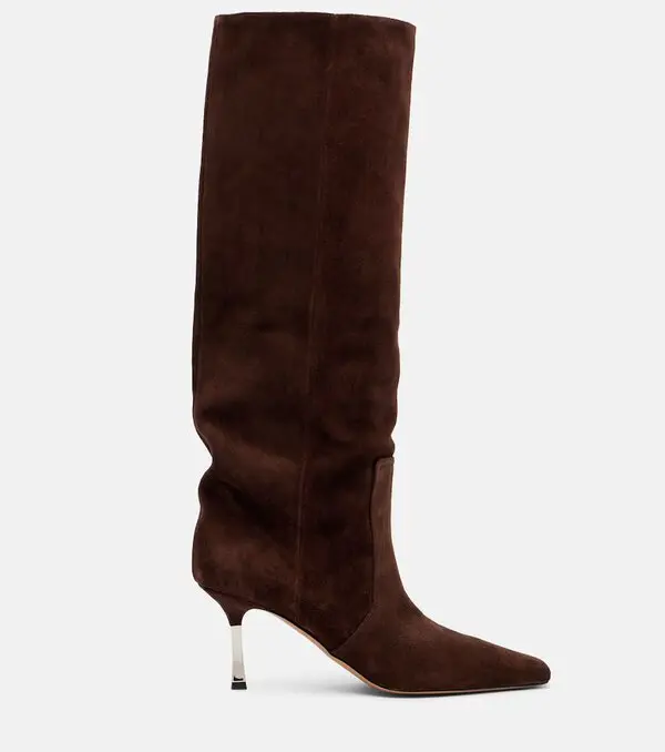 Paris Texas Bettina 75 Suede Boots - Brown