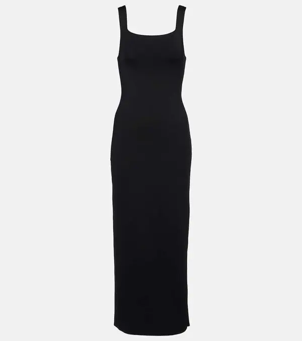 Khaite Dixi Knitted Midi Dress