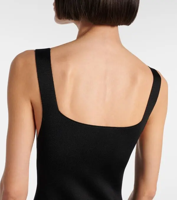 Khaite Dixi Knitted Midi Dress