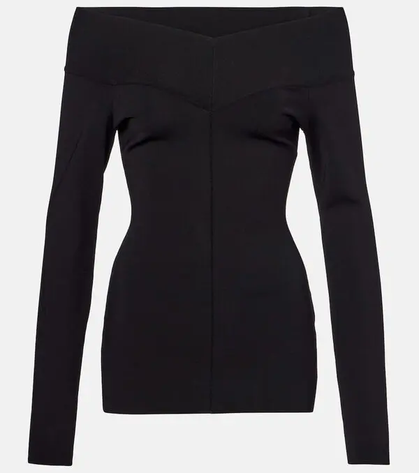 Stella McCartney Knit Cowl Neck Top