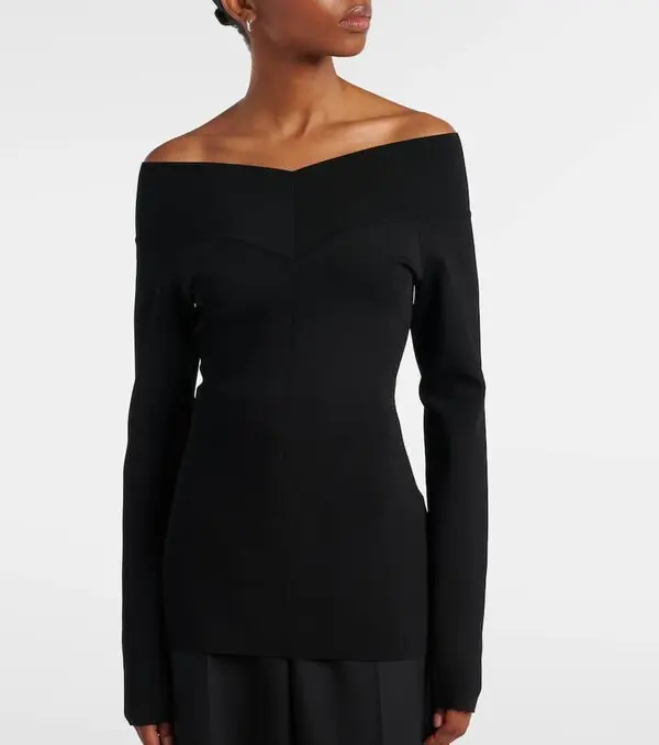 Stella McCartney Knit Cowl Neck Top