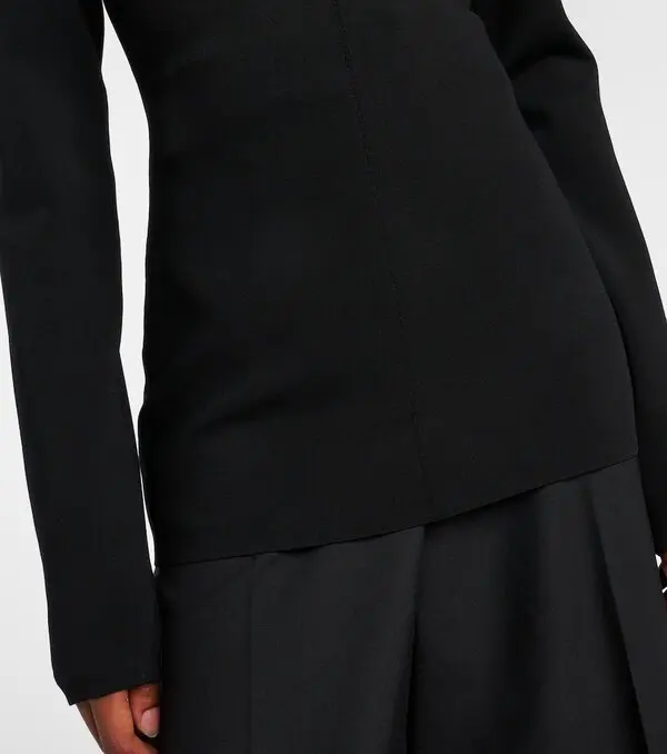 Stella McCartney Knit Cowl Neck Top