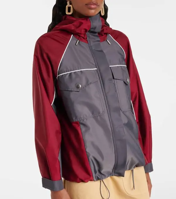 SELF-PORTRAIT Hooded Jacket