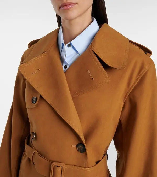 Stella McCartney Double-breasted Belted Coat