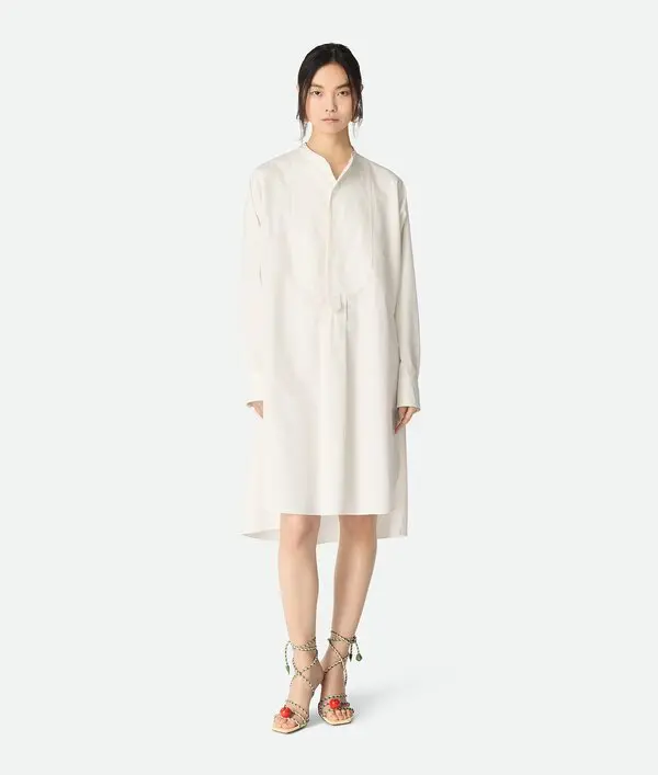 Bottega Veneta Compact Cotton Midi Dress