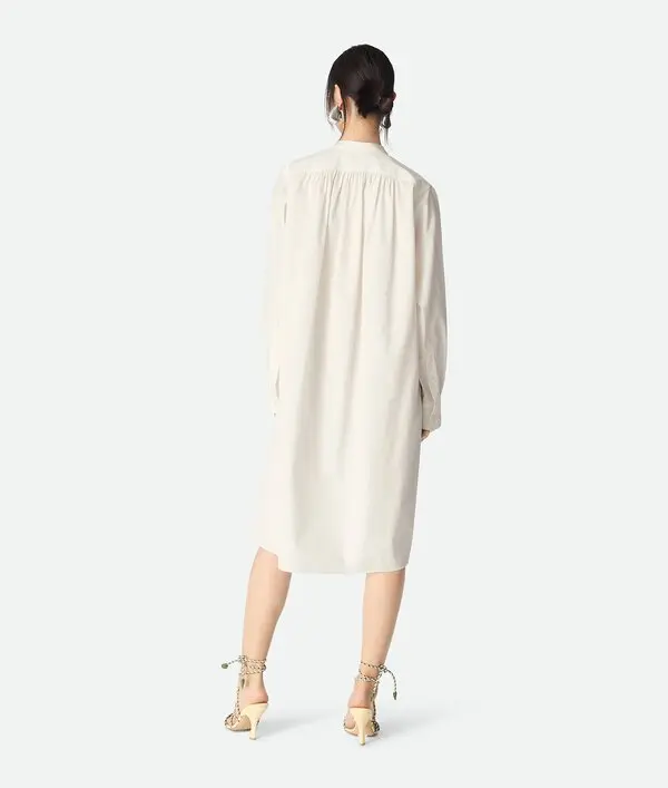Bottega Veneta Compact Cotton Midi Dress