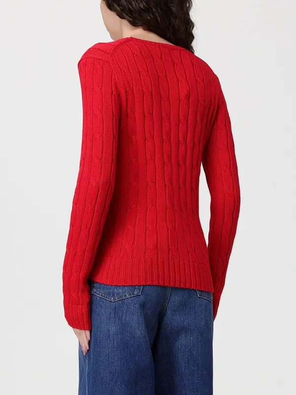 Polo Ralph Lauren Cable Knit Sweater - Red