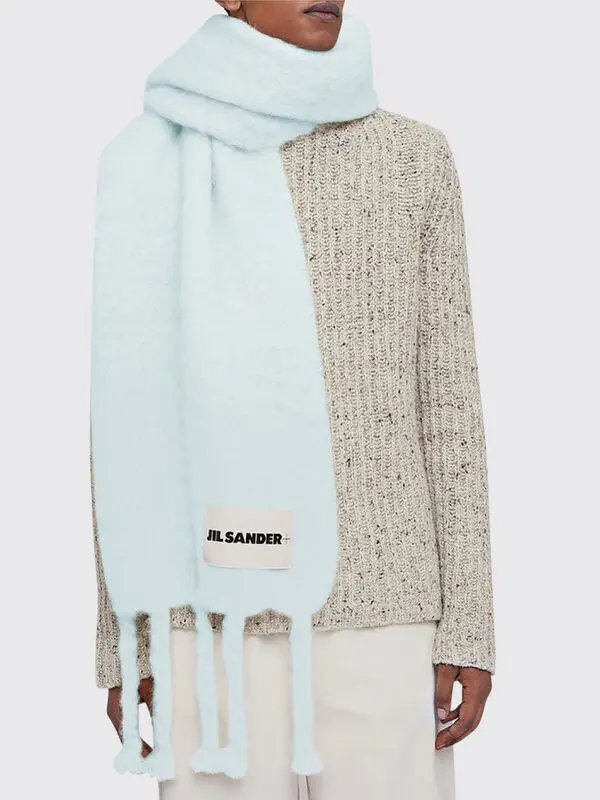 JIL SANDER Scarf - Blue
