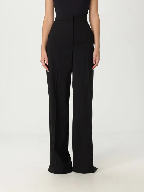 Max Mara Tailored Wide-leg Trousers - Black