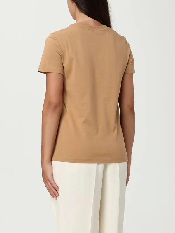 Max Mara Embroidered Pocket T-shirt - Camel
