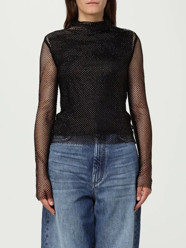 Sportmax Long Sleeve Top - Black