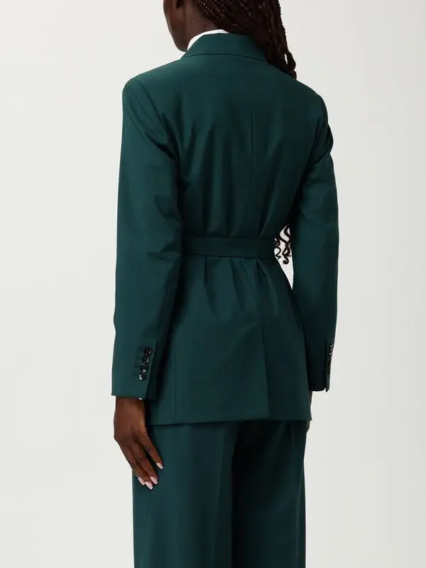 Max Mara Belted Jacket - Green