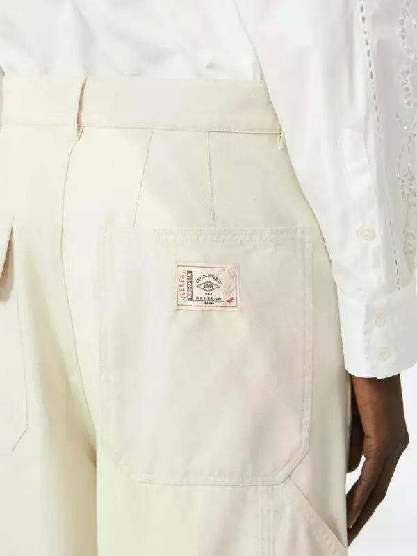 Max Mara High-waisted Cargo Trousers