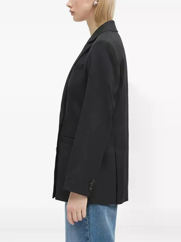 A.p.c. Lucy Double-breasted Wool Blazer - Black