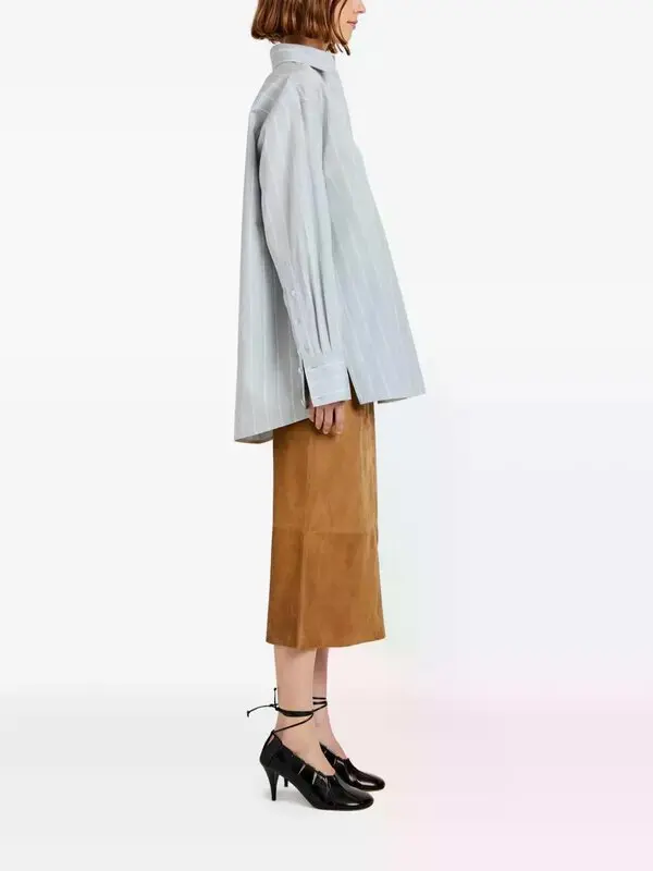 Proenza Schouler Nadia Midi Skirt - Brown