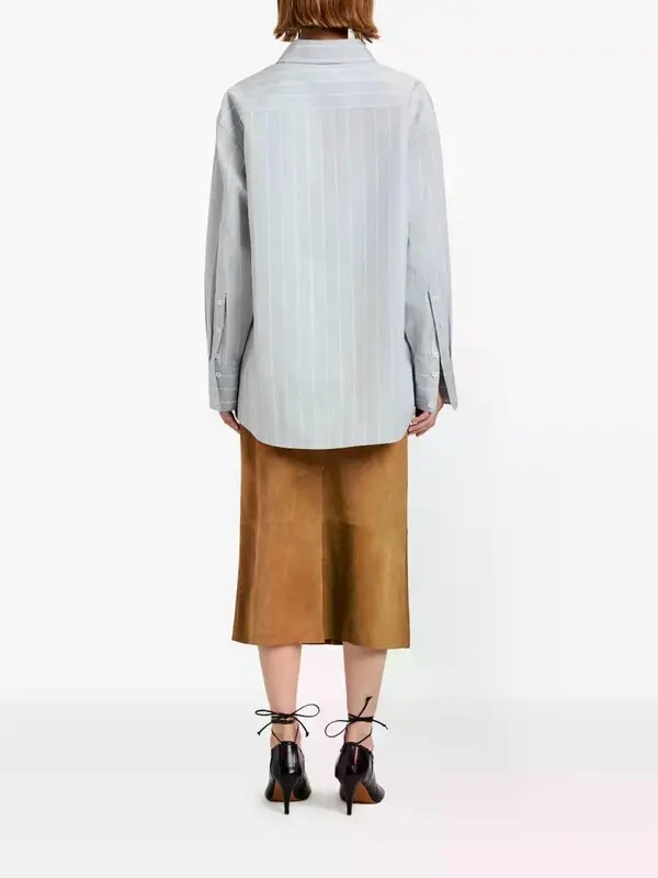 Proenza Schouler Nadia Midi Skirt - Brown