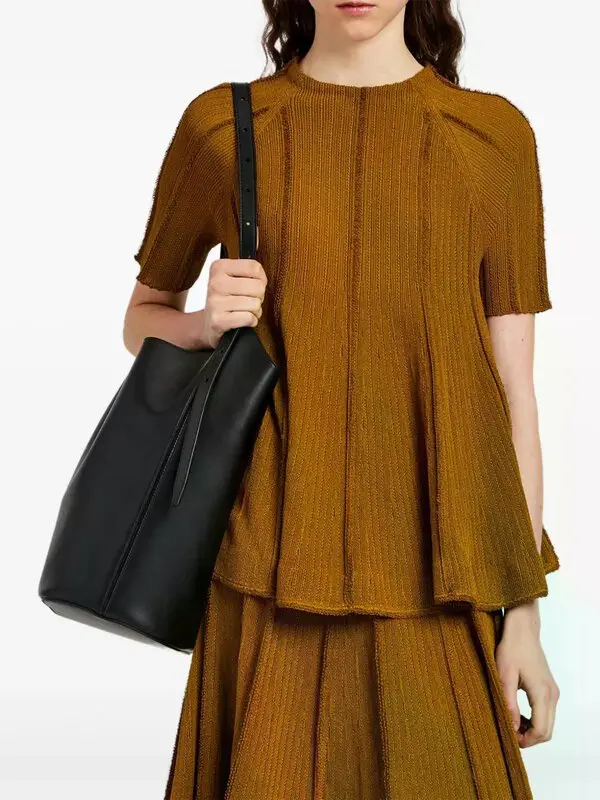 Proenza Schouler Tavia Knitted Top - Green