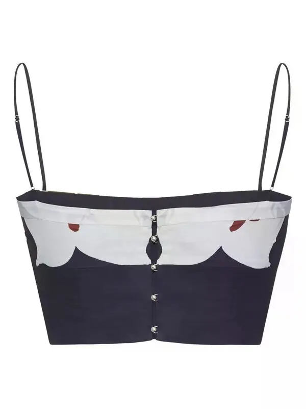 Adam Lippes Bex Top - Black