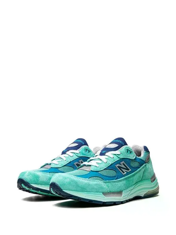 NEW BALANCE M992 Teal Sneakers