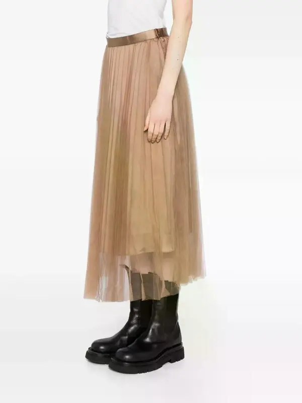 JNBY Pleated A-line Skirt