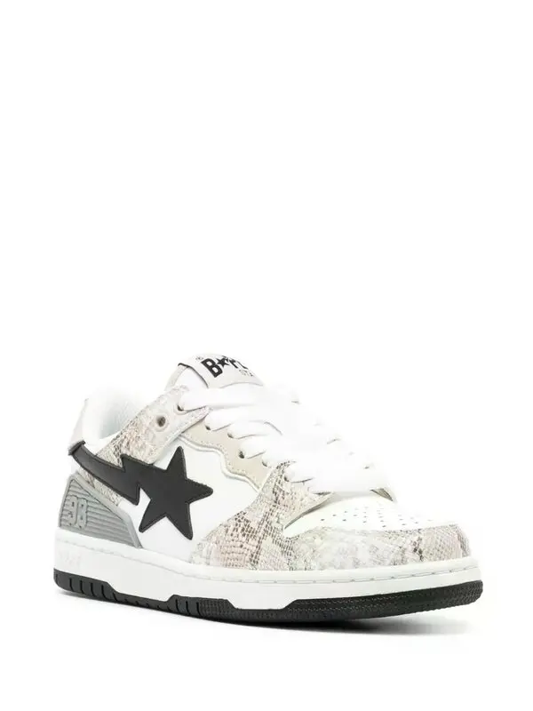 A BATHING APE Sk8 Sta Panelled Sneakers